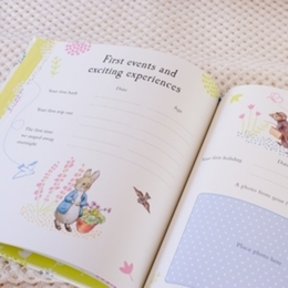 Peter Rabbit Baby Record Book